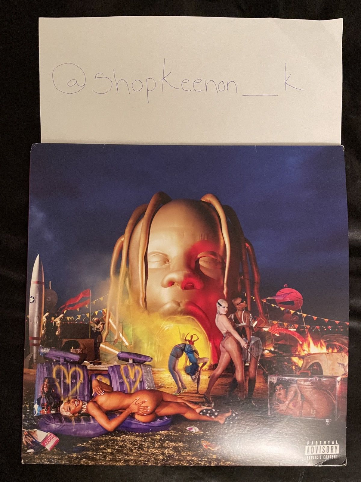 Travis Scott Travis Scott Limited Edition SOLD OUT Astroworld Dark ...