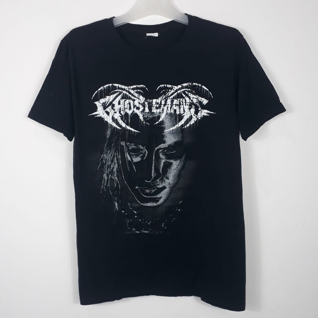 Ghostemane × Rap Tees × Tour Tee GHOSTEMANE T-Shirt Promo Hip Hop Metal ...