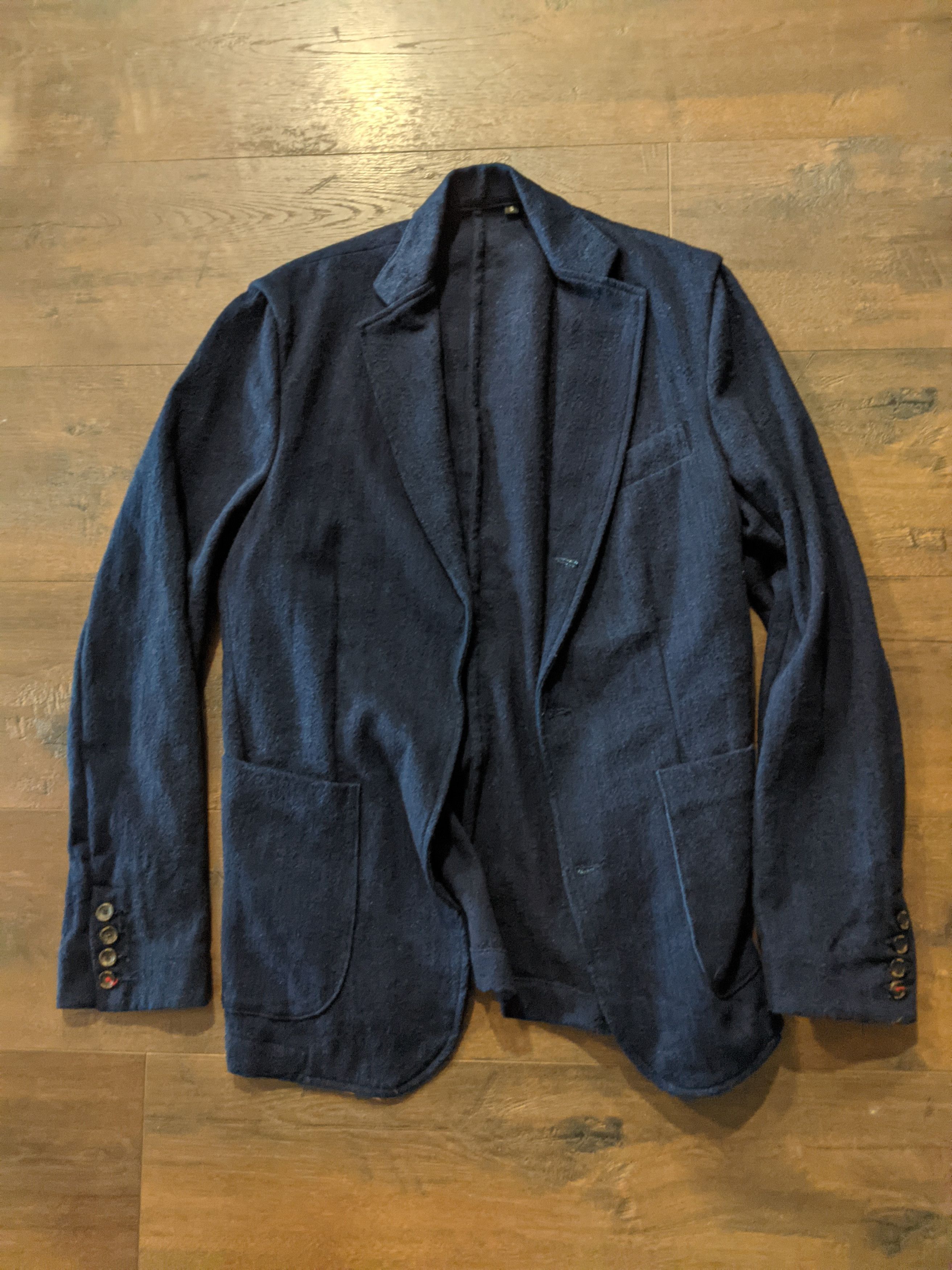 Apolis Indigo wool blazer | Grailed