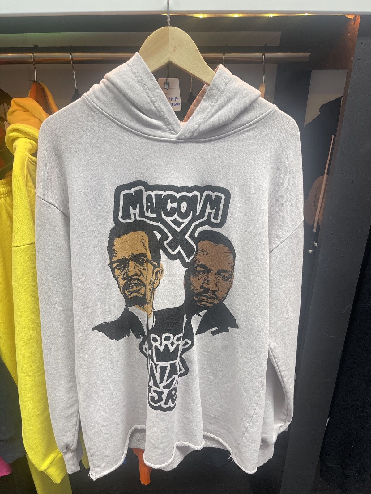 Barriers Barriers Martin Luther King x Malcolm X Hoodie | Grailed