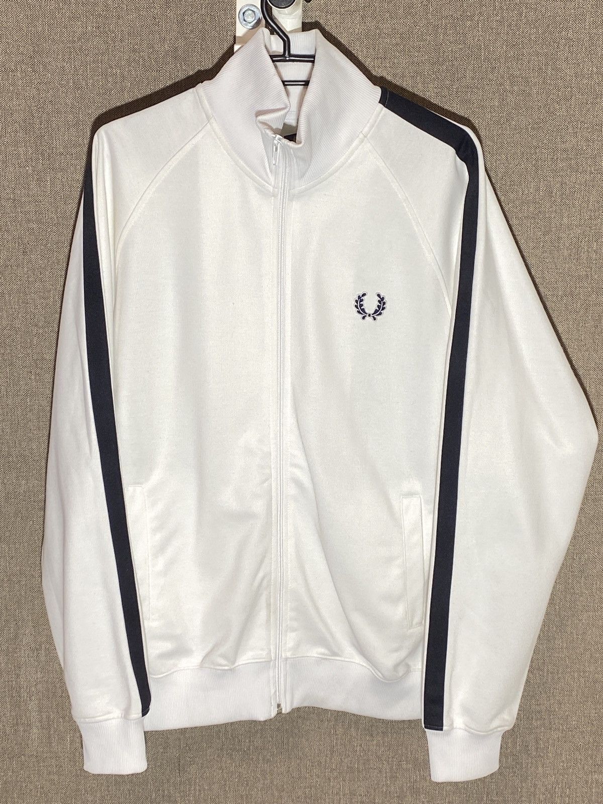 Fred Perry Fred Perry Zipped Tracksuit Top Jacket In White | Grailed