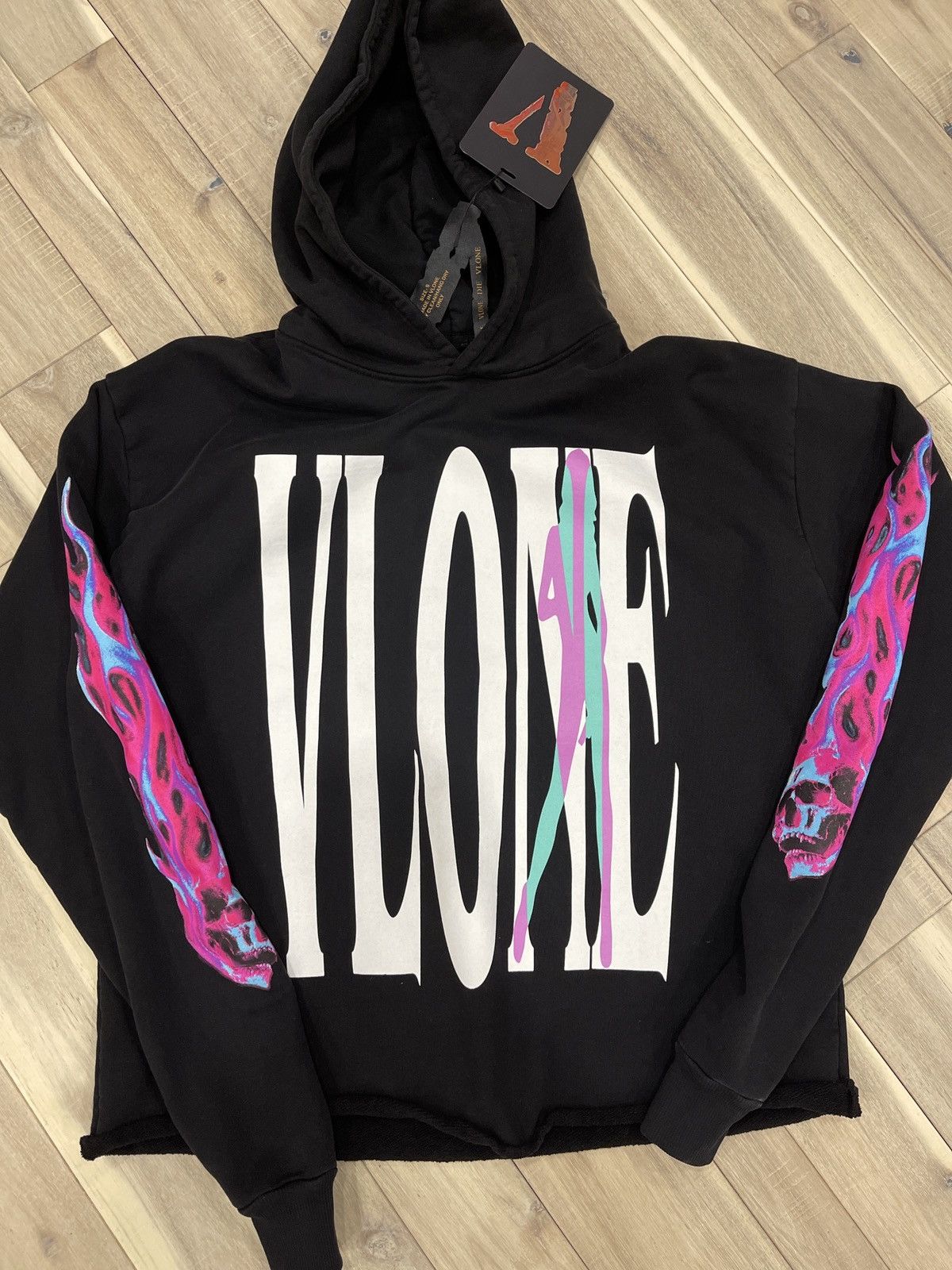 Vlone NEW Vlone Vice City Hoodie - Black | Grailed