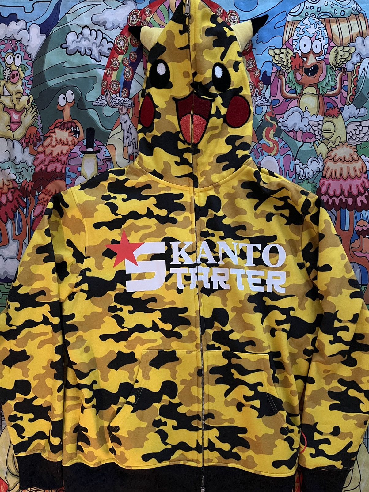 Streetwear Kanto Starter Full Zip Hoodie | Grailed