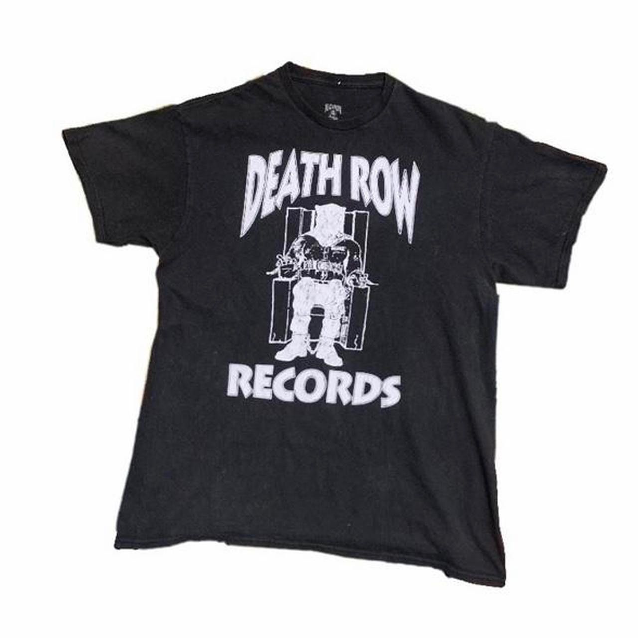Death Row Records × Rap Tees × Vintage Vintage Death Row Records Tee ...