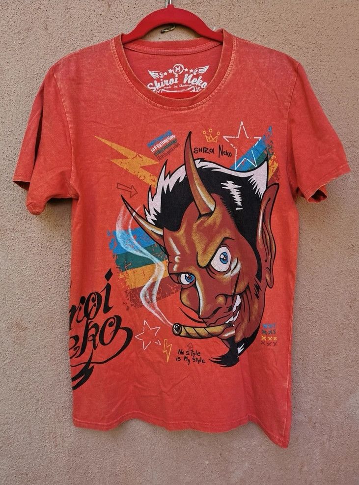 Vintage SHIROI NEKO FULL PRINT Tees | Grailed