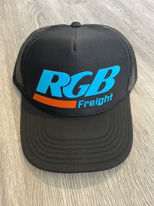Streetwear RGB Freight Trucker Hat ROYGBIV | Grailed