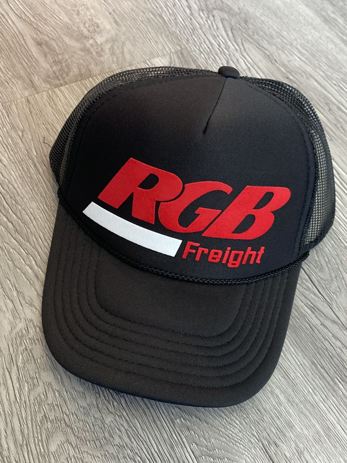 Streetwear RGB Freight Trucker Hat ROYGBIV | Grailed