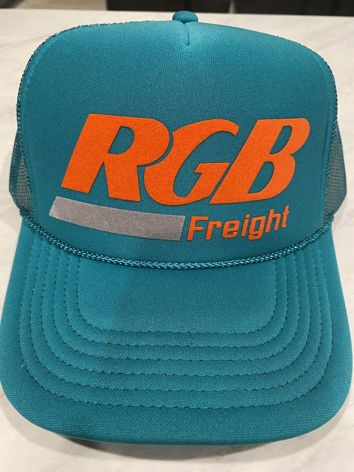 Streetwear RGB Freight Trucker Hat RoyGBiv Rare | Grailed