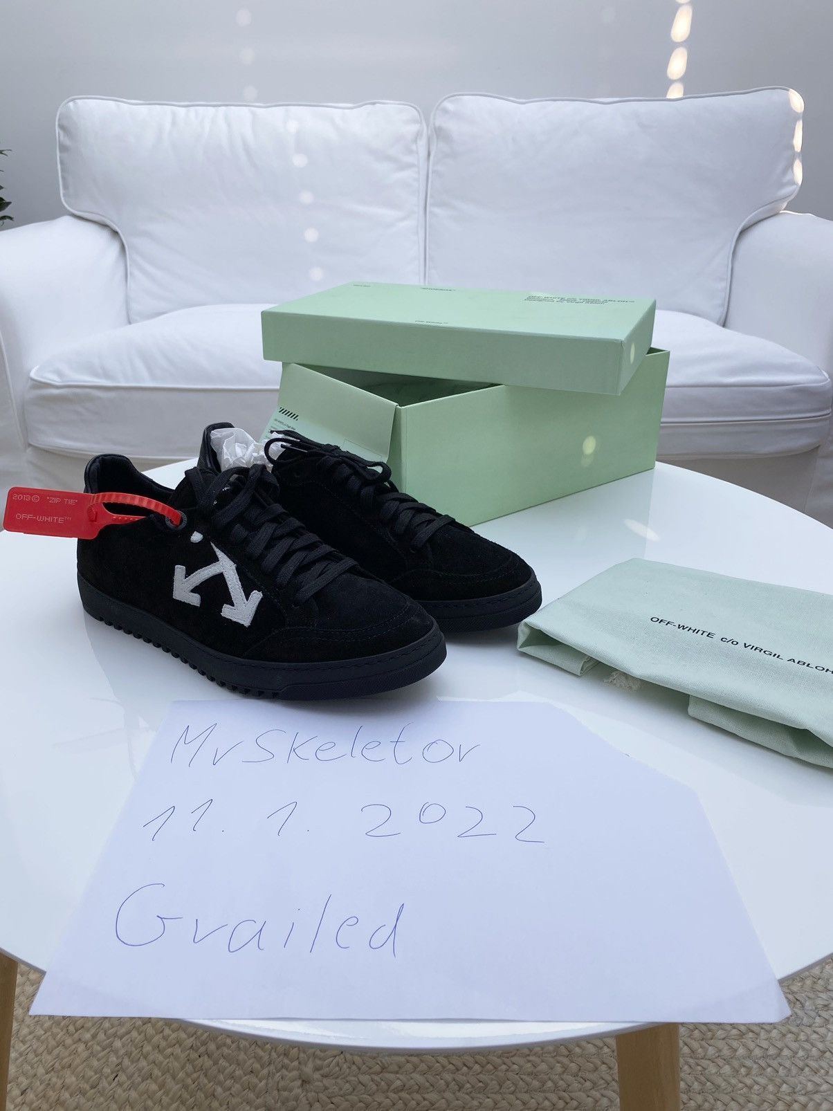 Off-White Off-White 2.0 Black Sneakers | Grailed