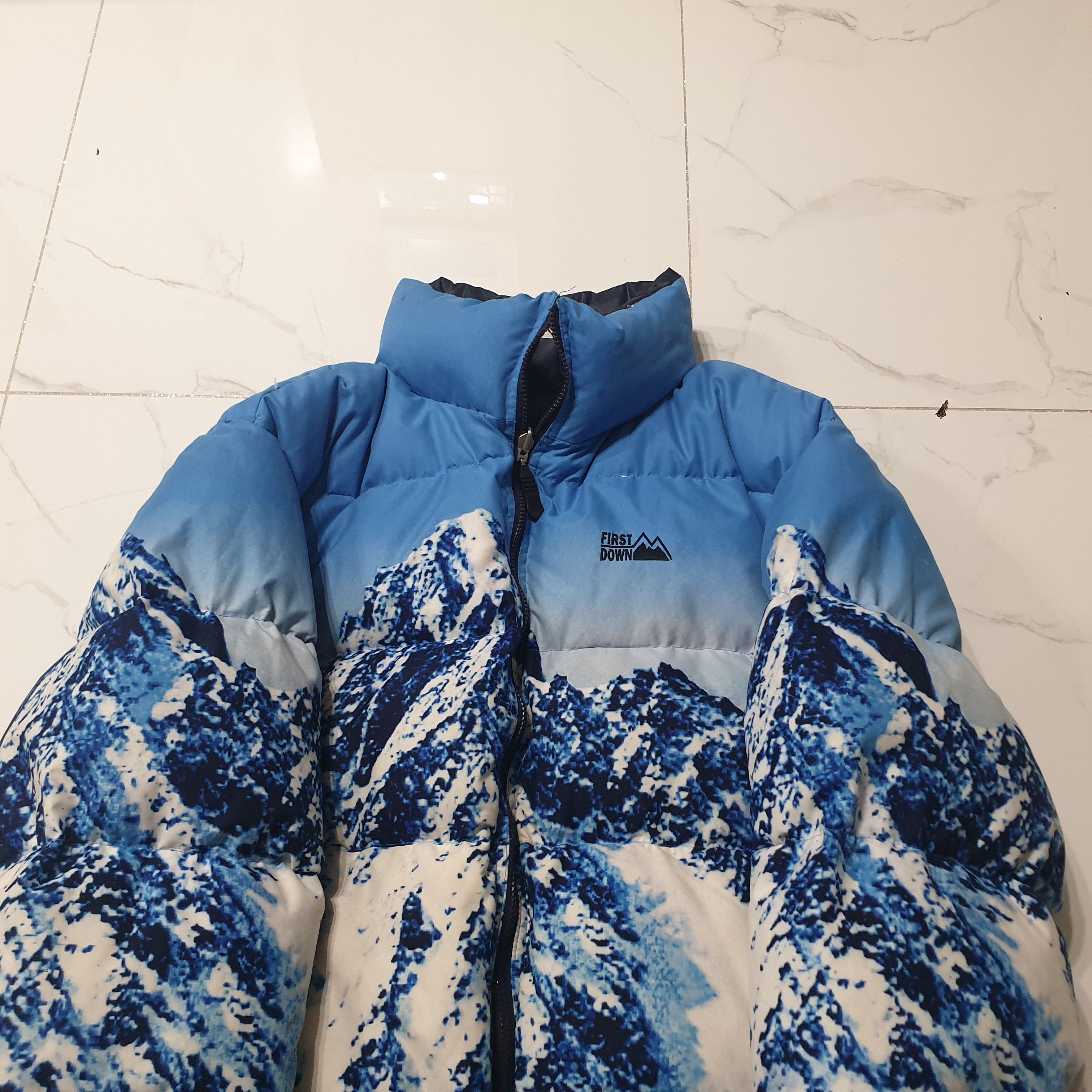 First MFG Co. First Down puffer Jacket 90's vintage | Grailed