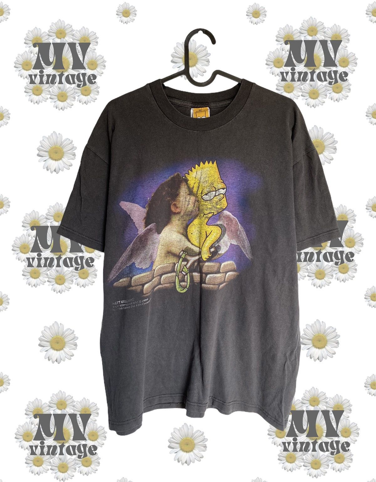 Cartoon Network × Vintage The Simpsons 99' Vintage Angel Bart Movie ...