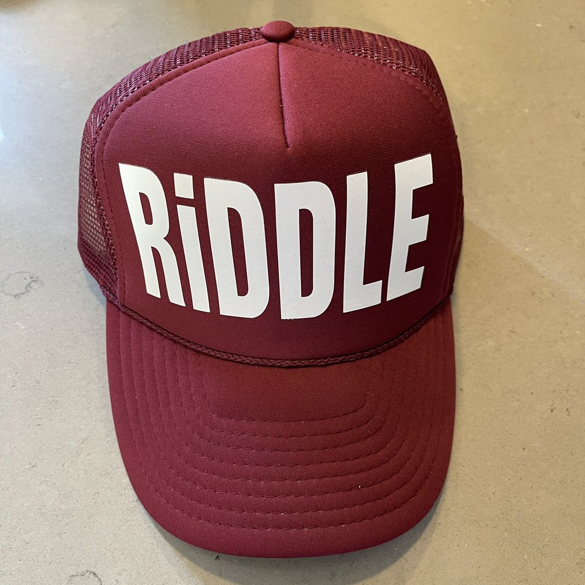 Antony Riddle Antony RiDDLE Burgundy Hat | Grailed