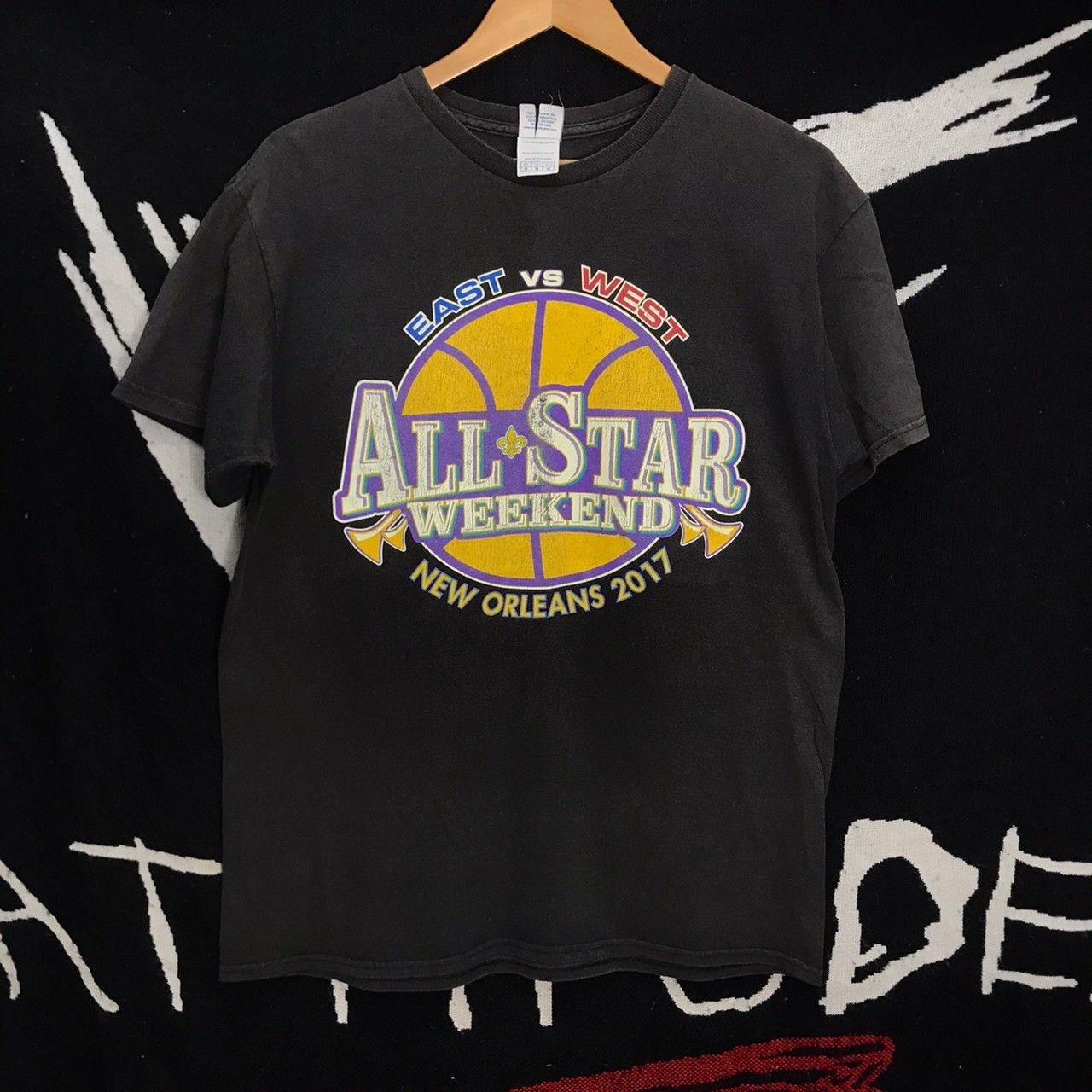 Vintage All Star Weekend 2017 East vs West NBA Basketball Shirt M | Grailed