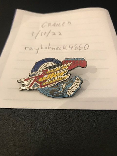 Disney Aerosmith Rock'n'Roller Coaster Pin (2001) | Grailed