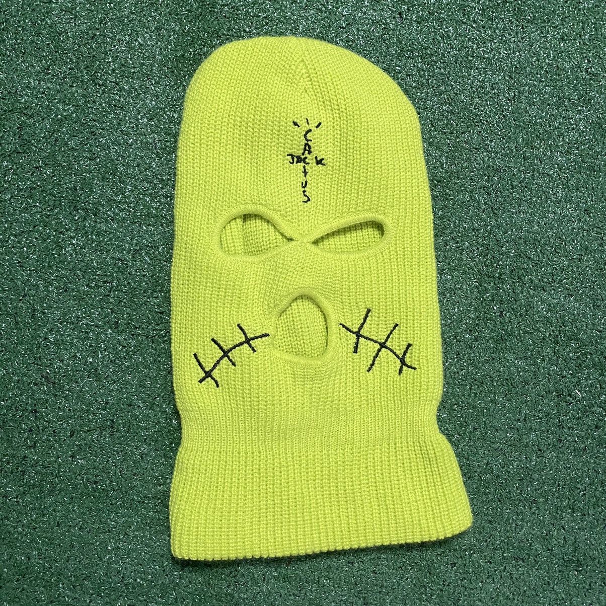 Travis Scott Travis Scott Jackboys Neon Ski Mask | Grailed