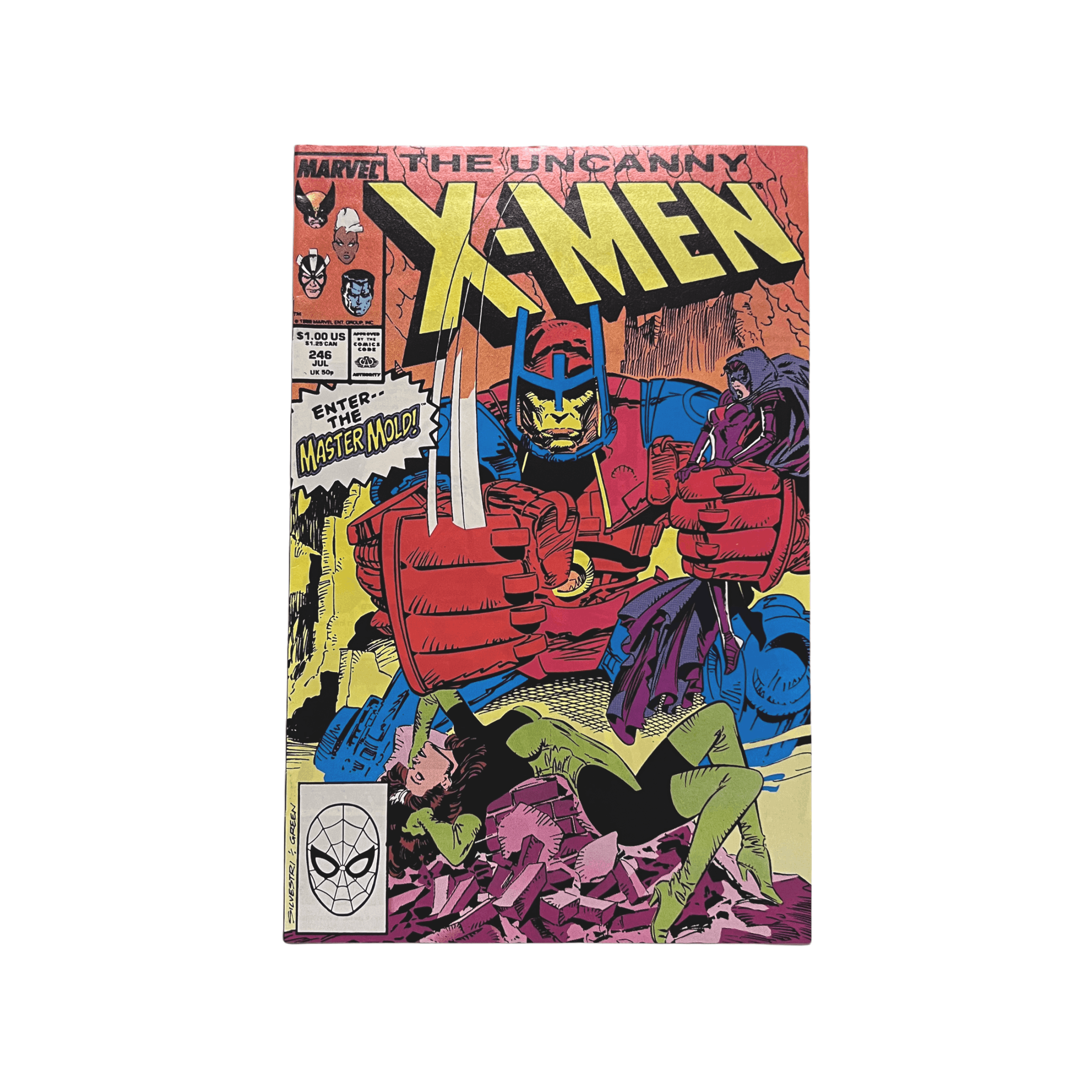 Vintage 1989 Marvel The Uncanny X-Men Master Mold #246 Comic Book | Grailed
