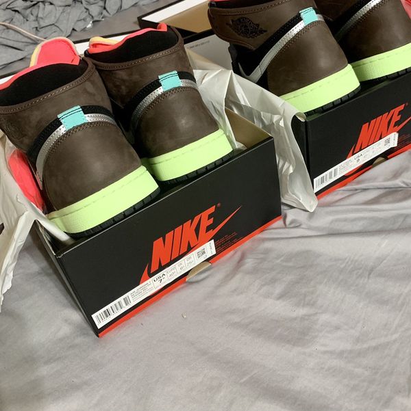 Nike Air Jordan 1 Retro High OG Tokyo Biohack Baroque Brown | Grailed