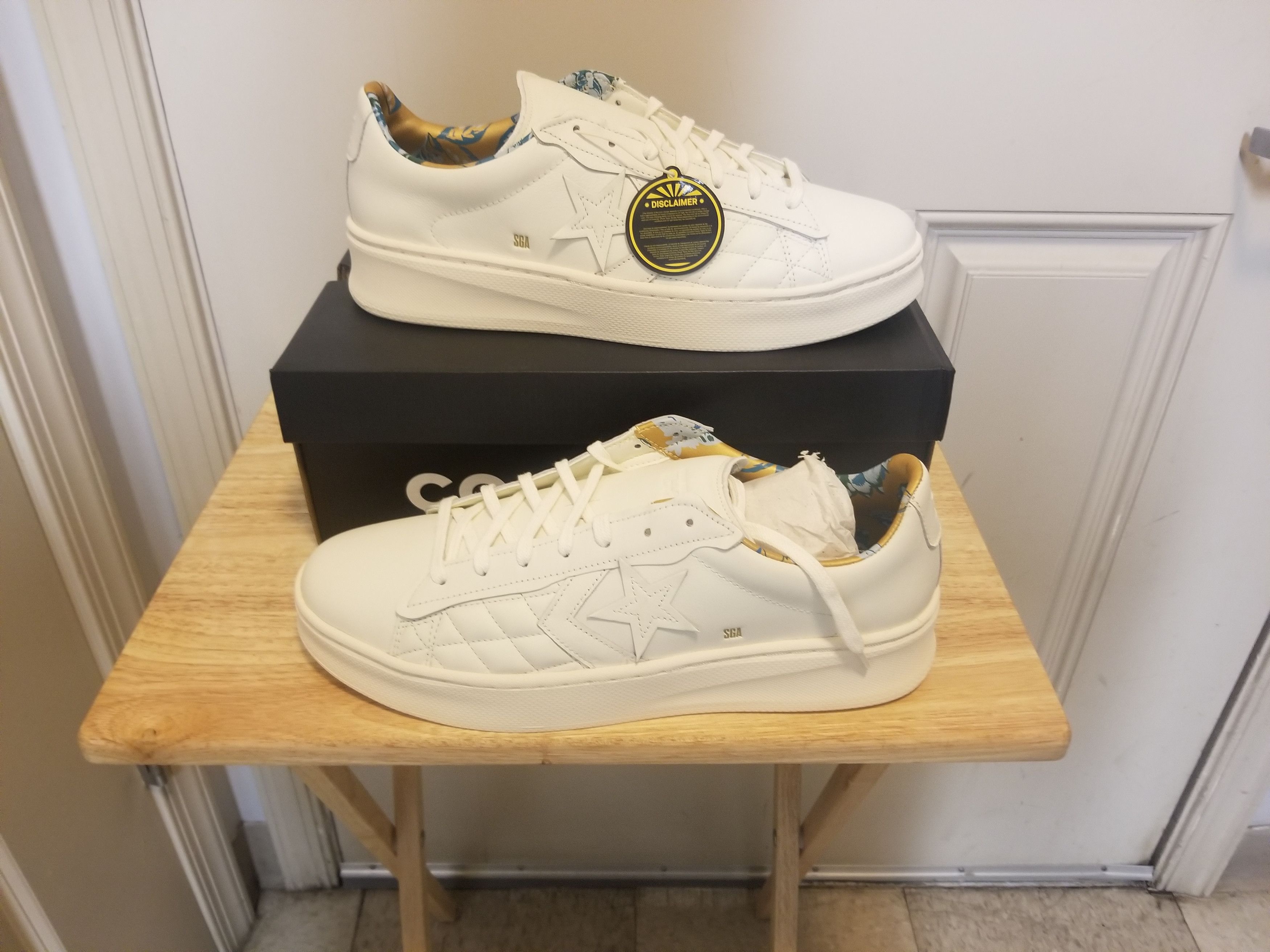 Converse Chase the Drip x SGA Pro Leather Lift Platform Low Top | Grailed