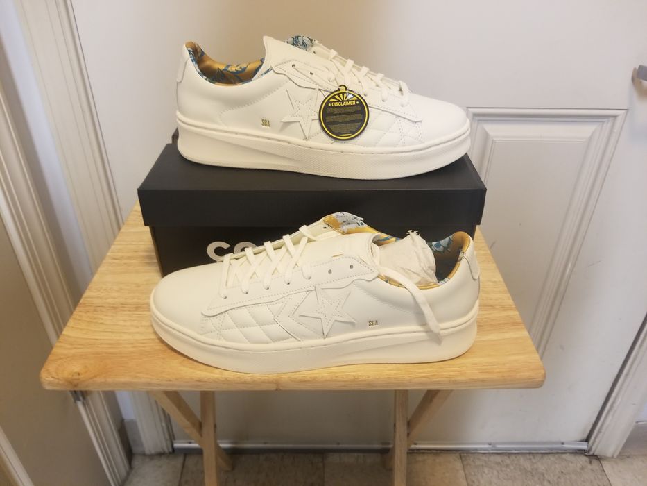 Converse Chase the Drip x SGA Pro Leather Lift Platform Low Top | Grailed