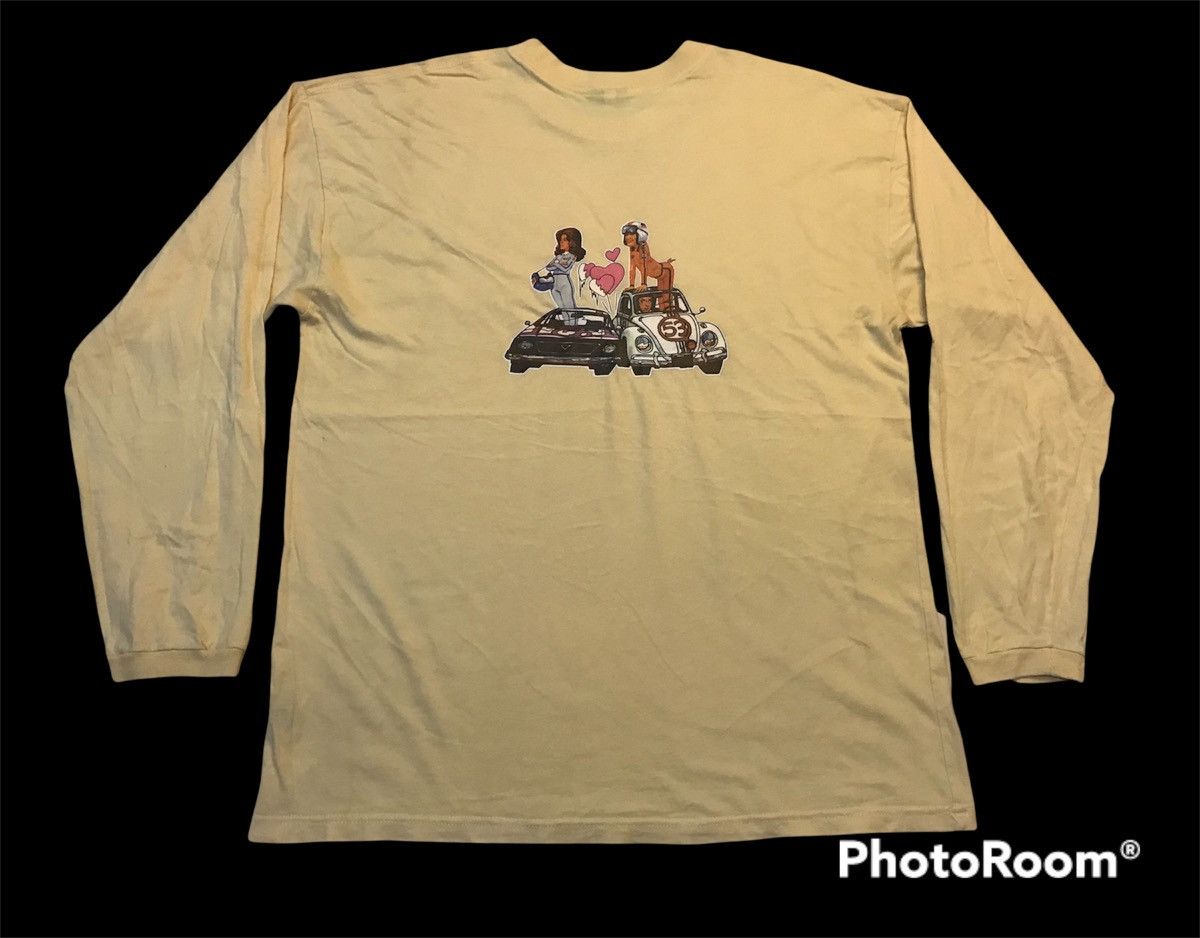 Vintage Vtg Mossimo x Movie “HERBIE RIDES AGAIN “ long sleeve shirt ...