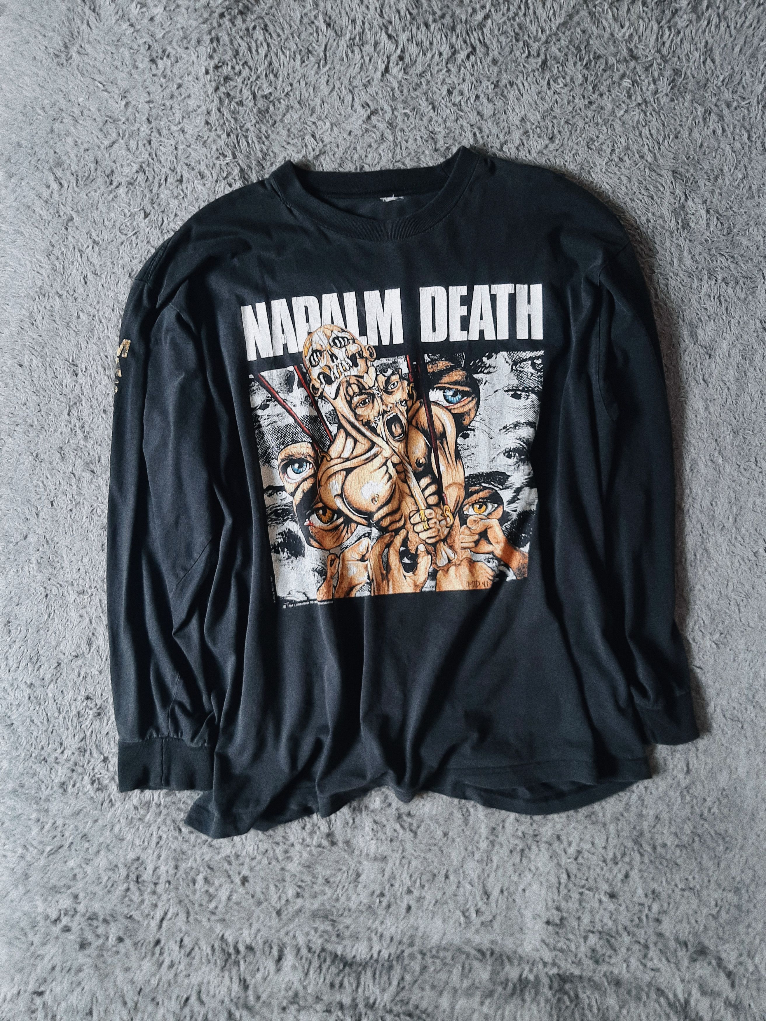 Band Tees × Vintage Vintage Napalm Death - Mass Appeal Madness | Grailed