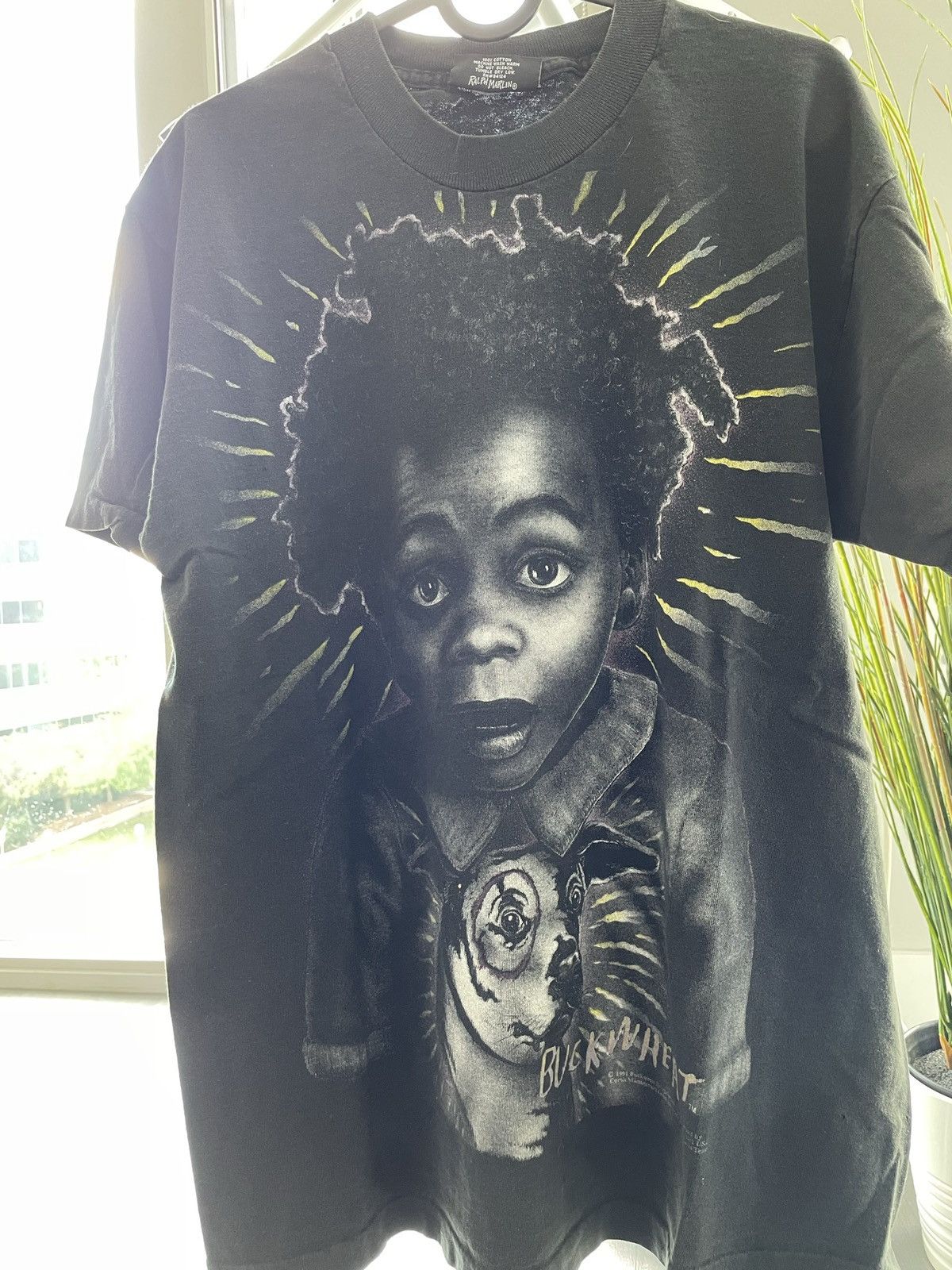 Vintage single stitched vtg movie tee the little rascals buckwheat ...