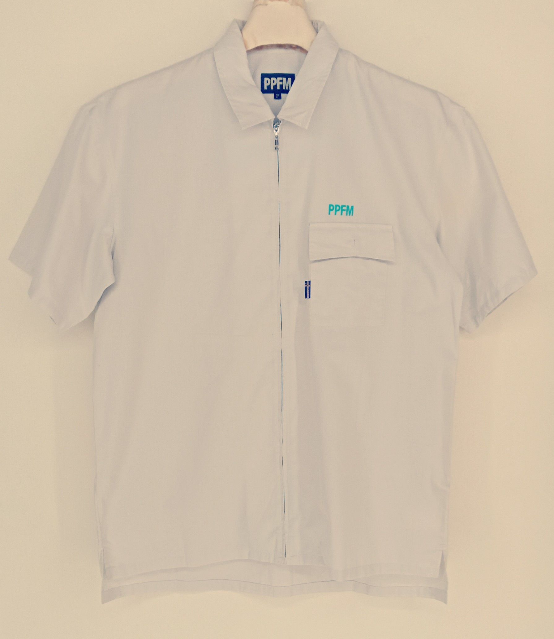 Japanese Brand × PPFM PPFM zipped ups Pocket shirt | Grailed