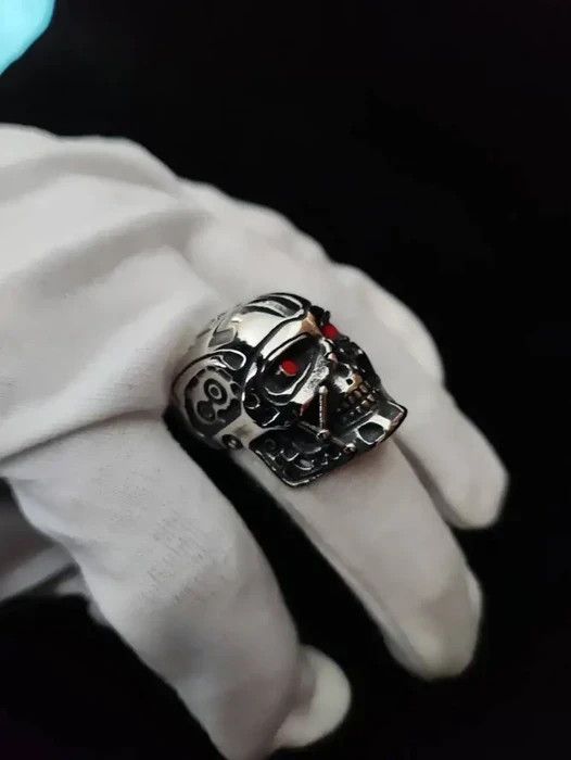 Custom × Jewelry × Vintage T800 Terminator Genisys Gothic Style Vintage ...