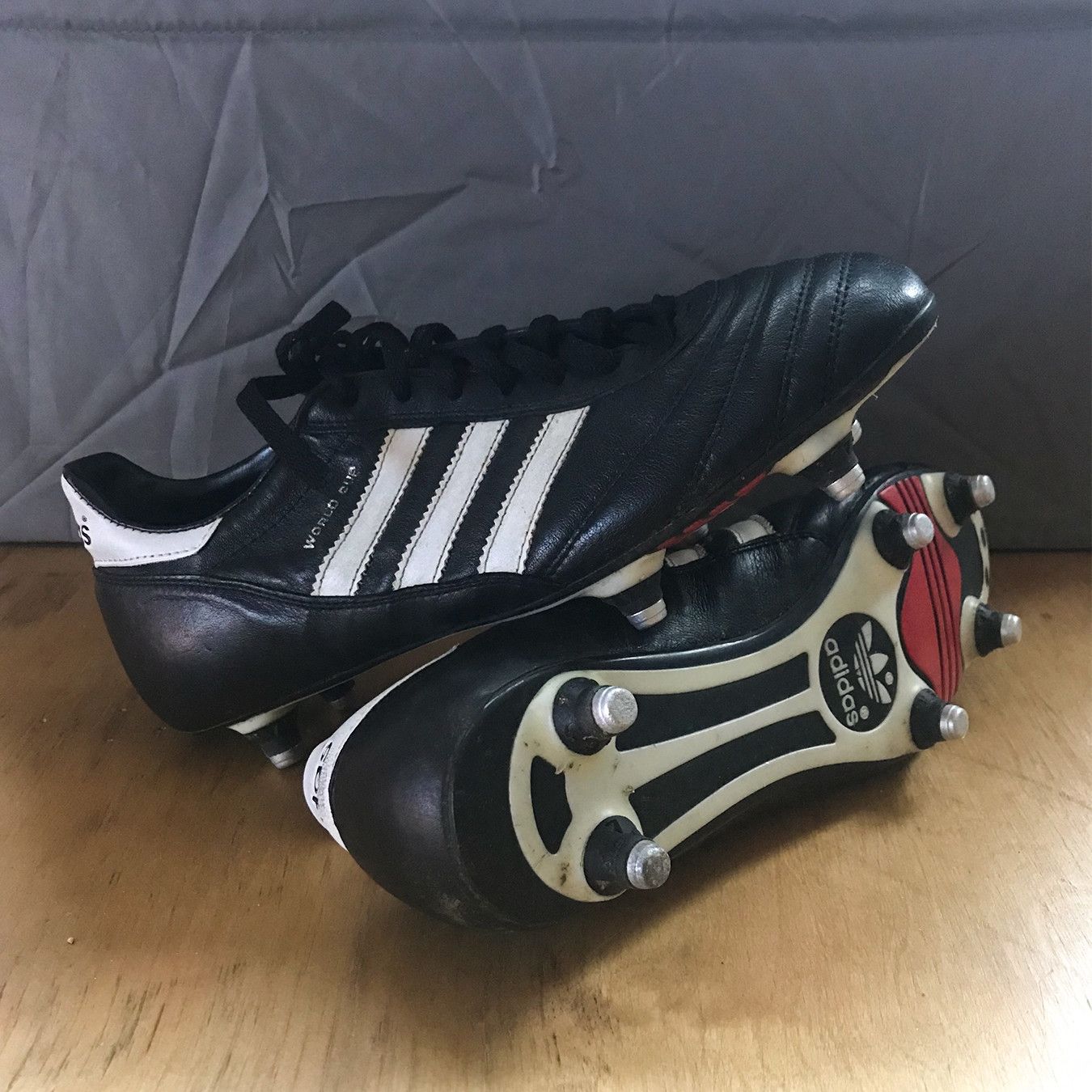 Adidas × Vintage Classic Adidas World Cup football/soccer cleats | Grailed