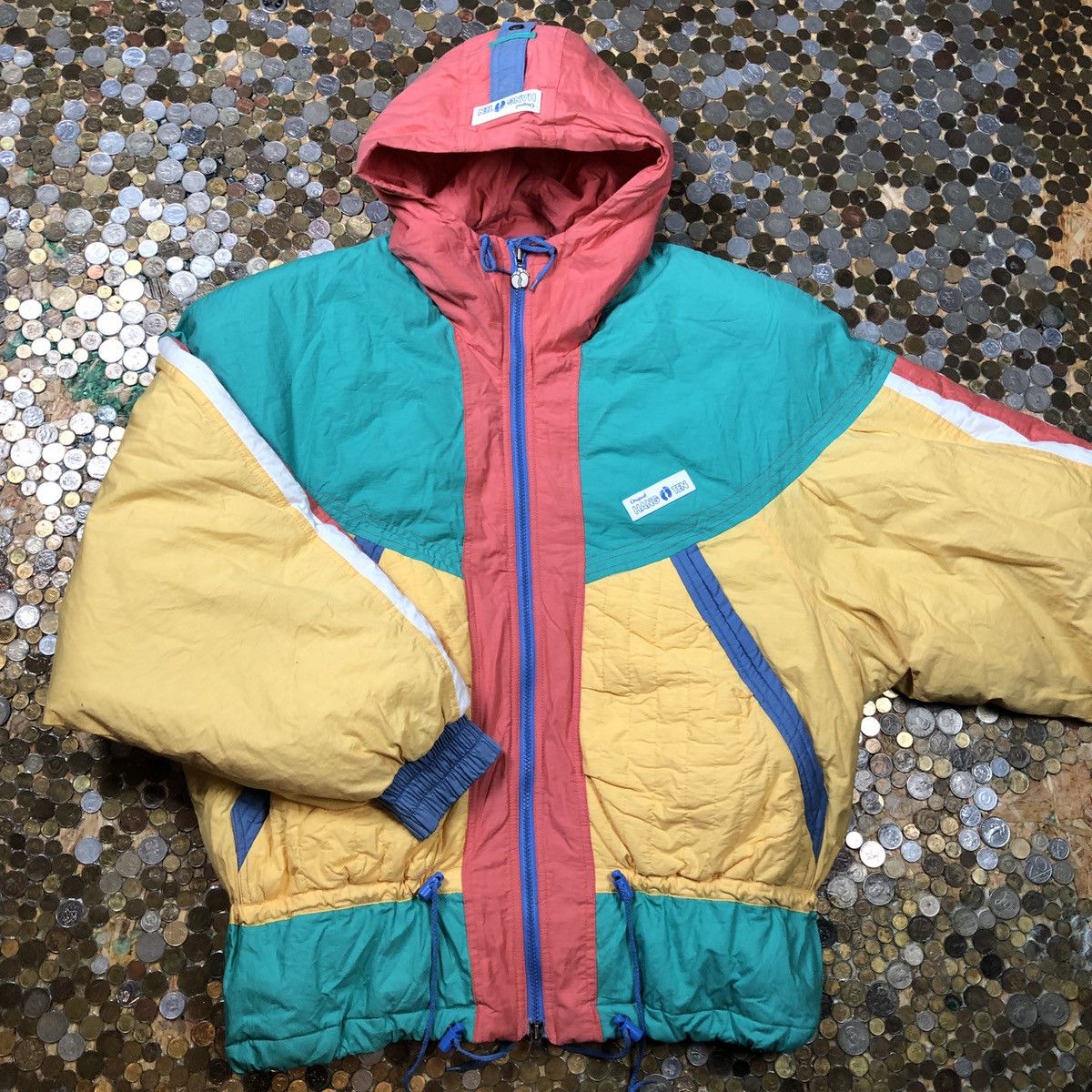 Hang Ten × Vintage Hang Ten Vintage jacket 90’S with hoodie | Grailed