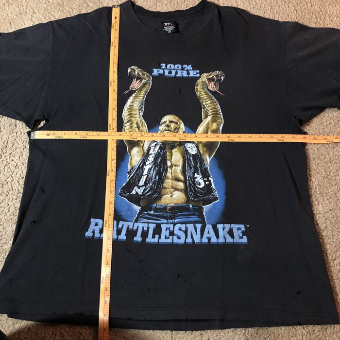 Vintage Vintage 1998 Stone Cold 100% Pure Rattlesnake T-shirt | Grailed
