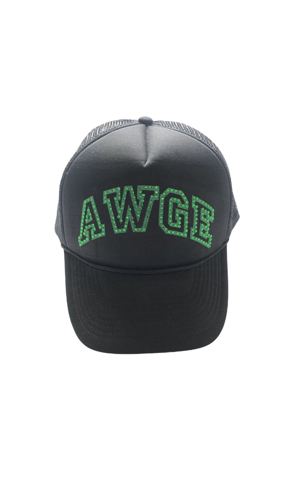 AWGE × Asap Rocky AWGE Asap Mob Official Trucker Cap Hat Green ...