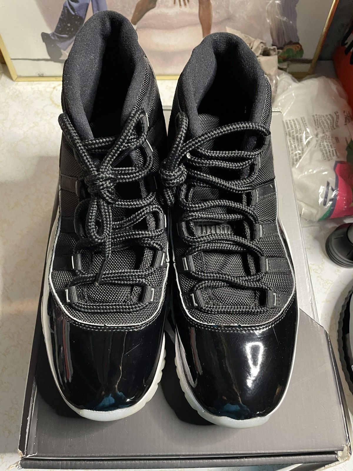 Jordan Brand Air Jordan 11 Retro Clear Black | Grailed