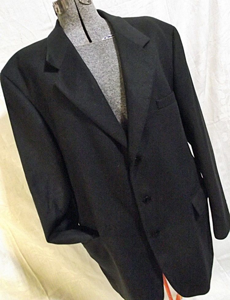 Andrew Fezza Mens 100% Italian Cashmere Black Blazer | Grailed
