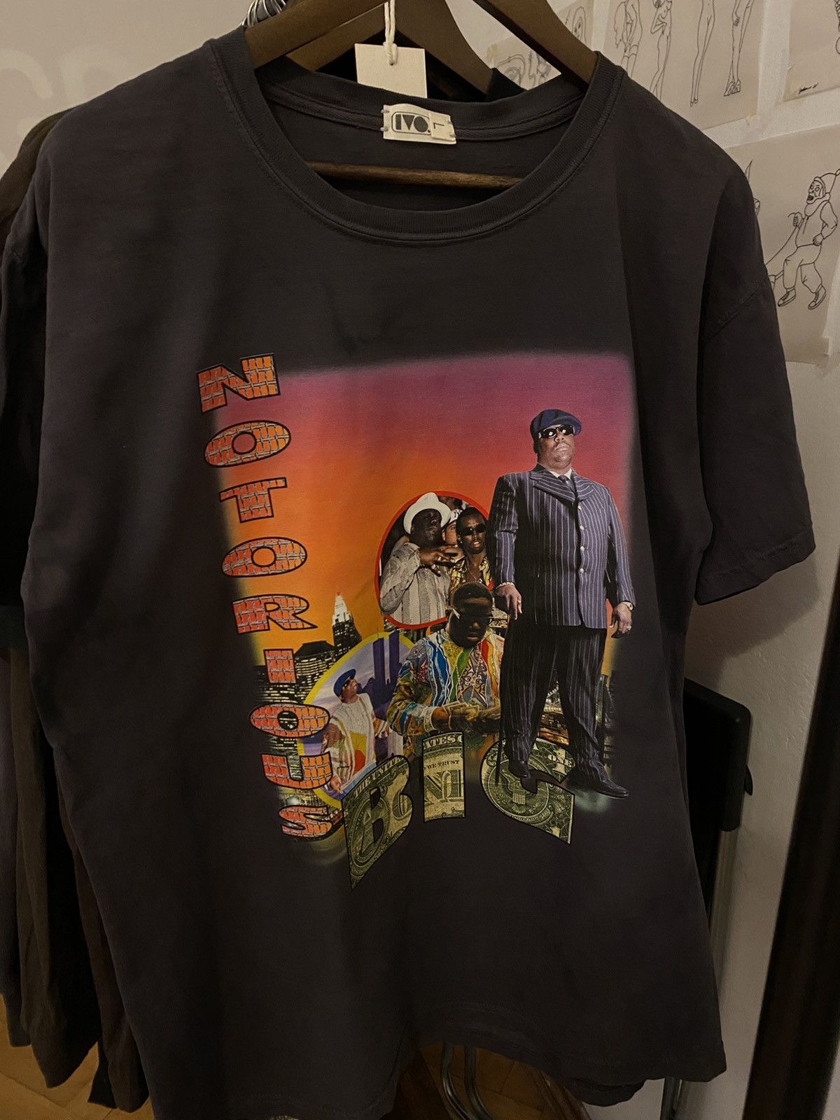 Notorious Big × Vintage Notorious BIG Biggie Smalls vintage t Shirt ...