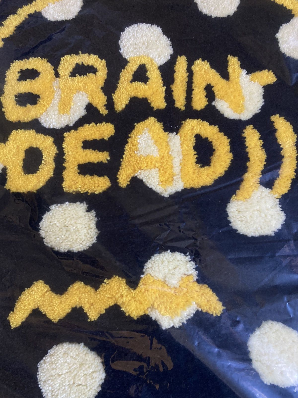 Brain Dead LOGO HEAD SMALL RUG - POLKA DOT | Grailed