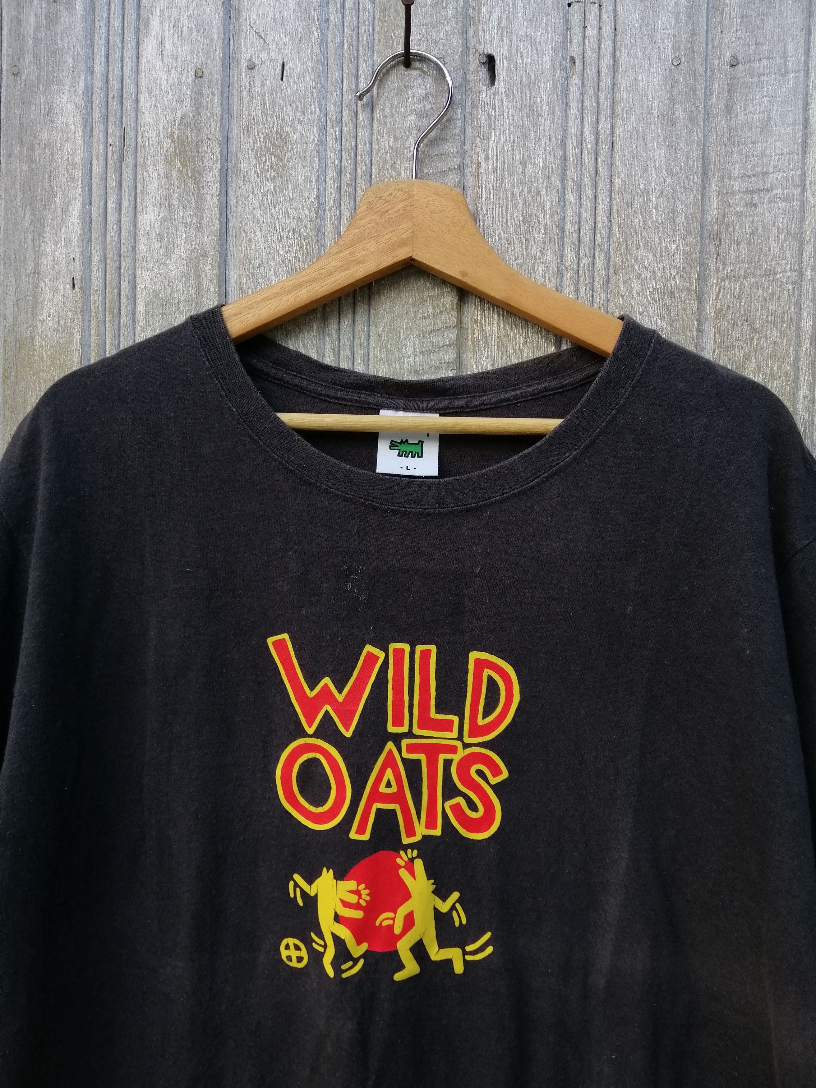 Keith Haring Vintage KEITH HARING Wild Oats Tshirt | Grailed