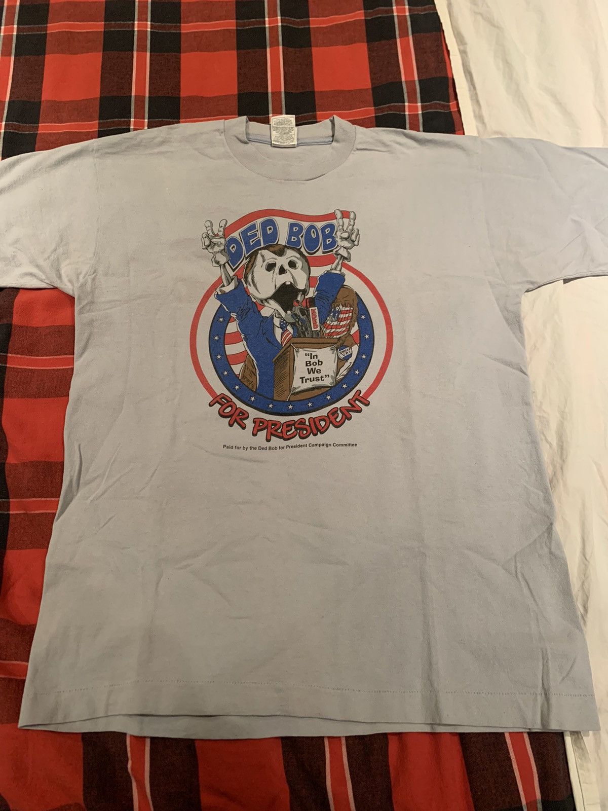 Vintage Vintage “Ded Bob for President” FOTL shirt | Grailed