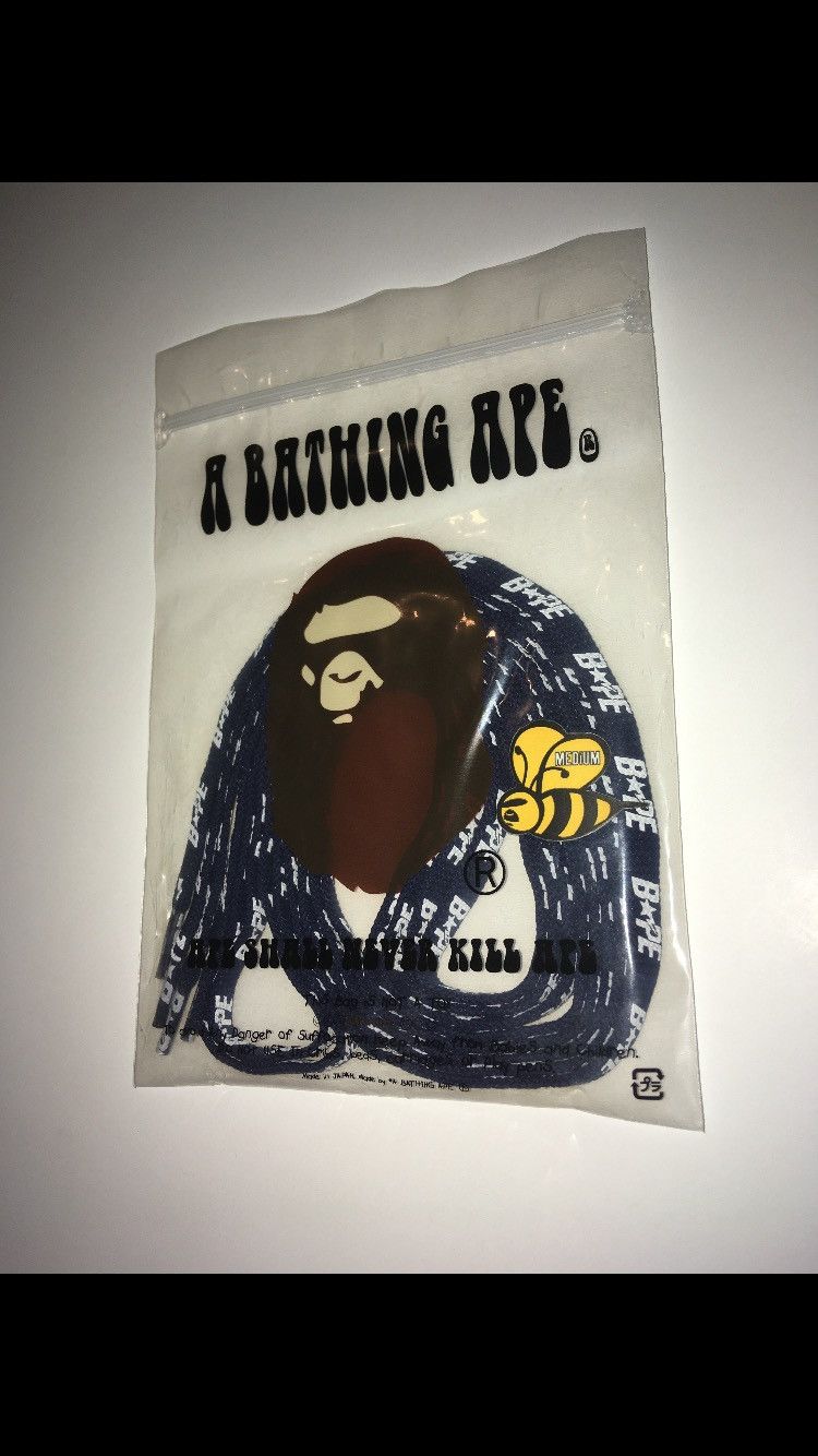 Bape Bape bapesta shoe laces | Grailed