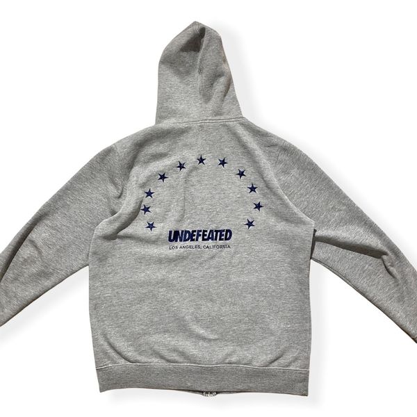 Undefeated UNDFTD Undefeated Double 5 Strike Zip Up Hoodie | Grailed