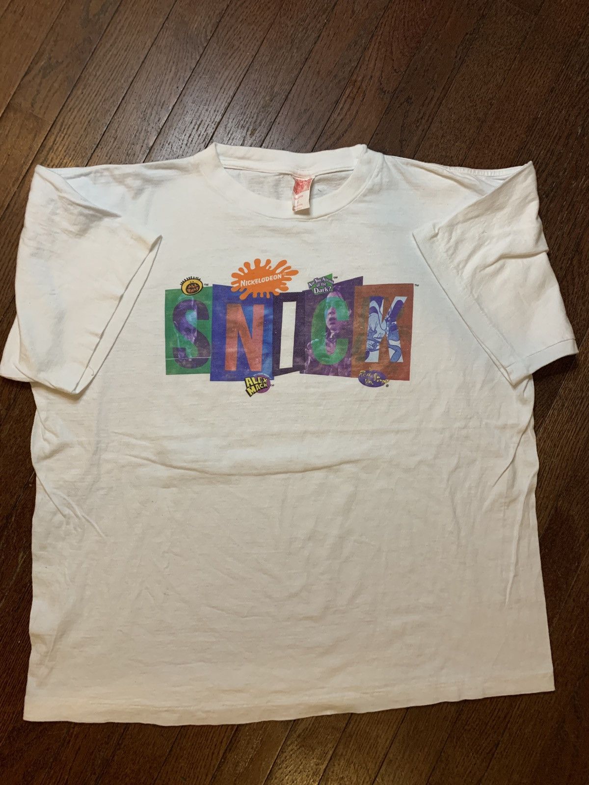 Vintage Vintage 90s Snick Nickelodeon graphic tee | Grailed