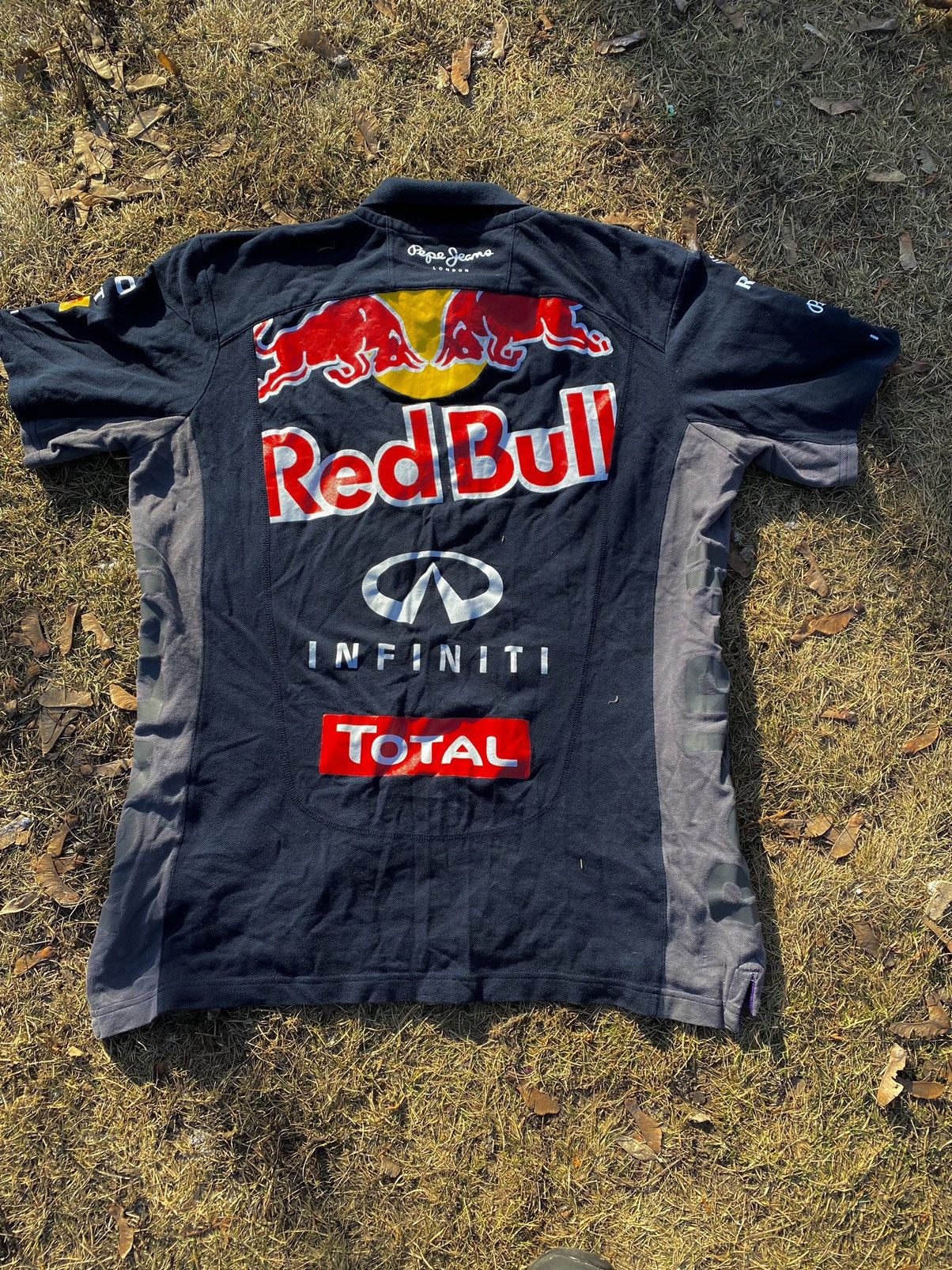 Racing × Red Bull × Vintage Red Bull infinity polo | Grailed