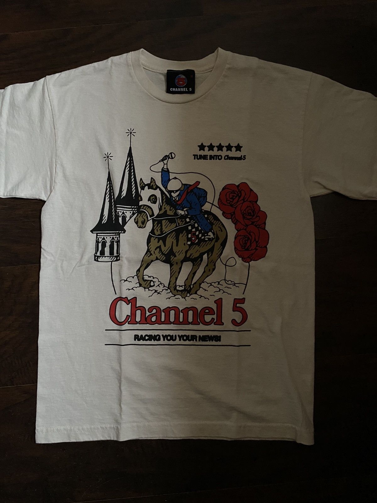 Streetwear Channel 5 Derby Tee (Size Medium) | Grailed