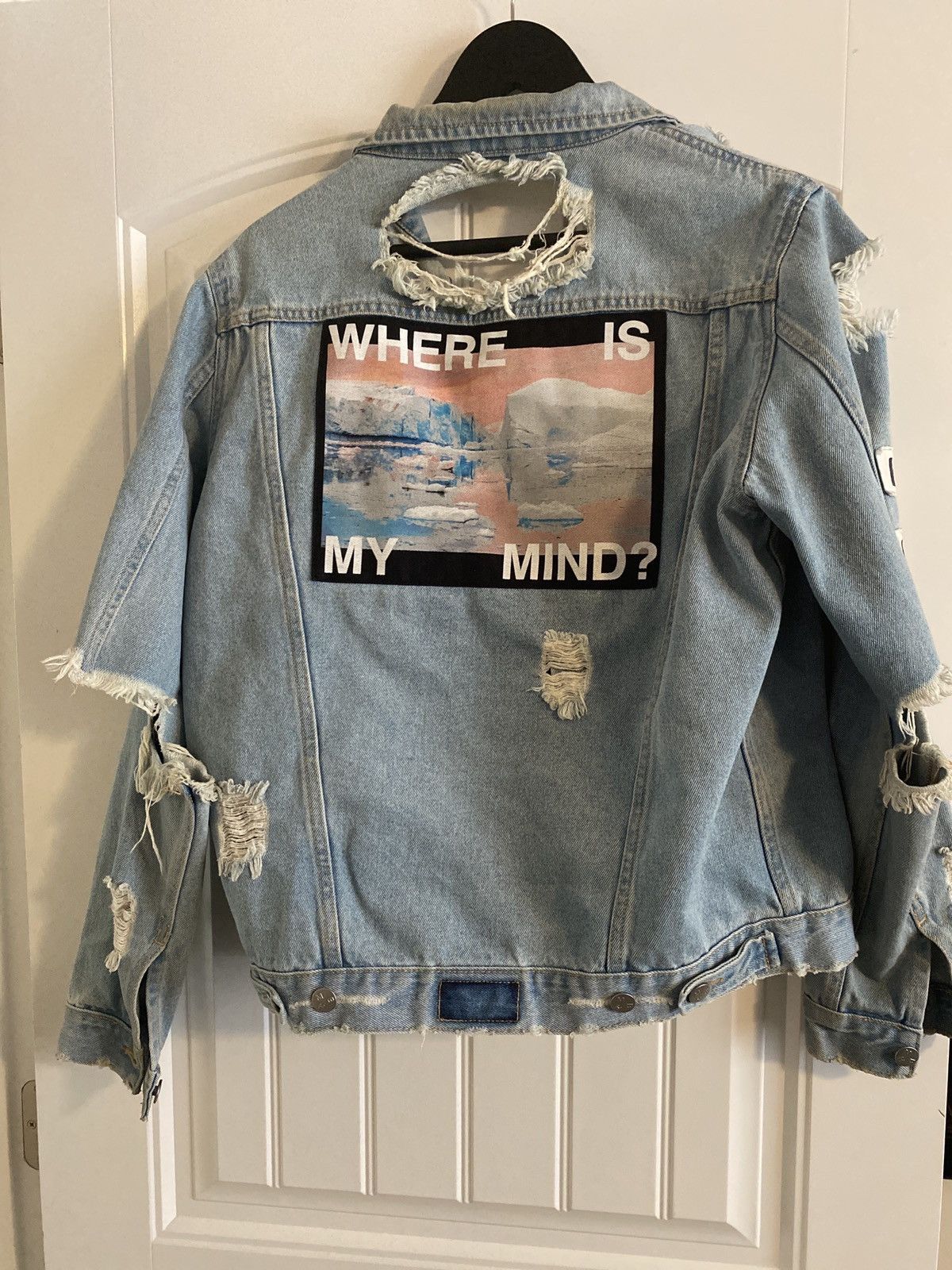 Misbhv Misbhv Denim Jacket Where Is My Mind | Grailed
