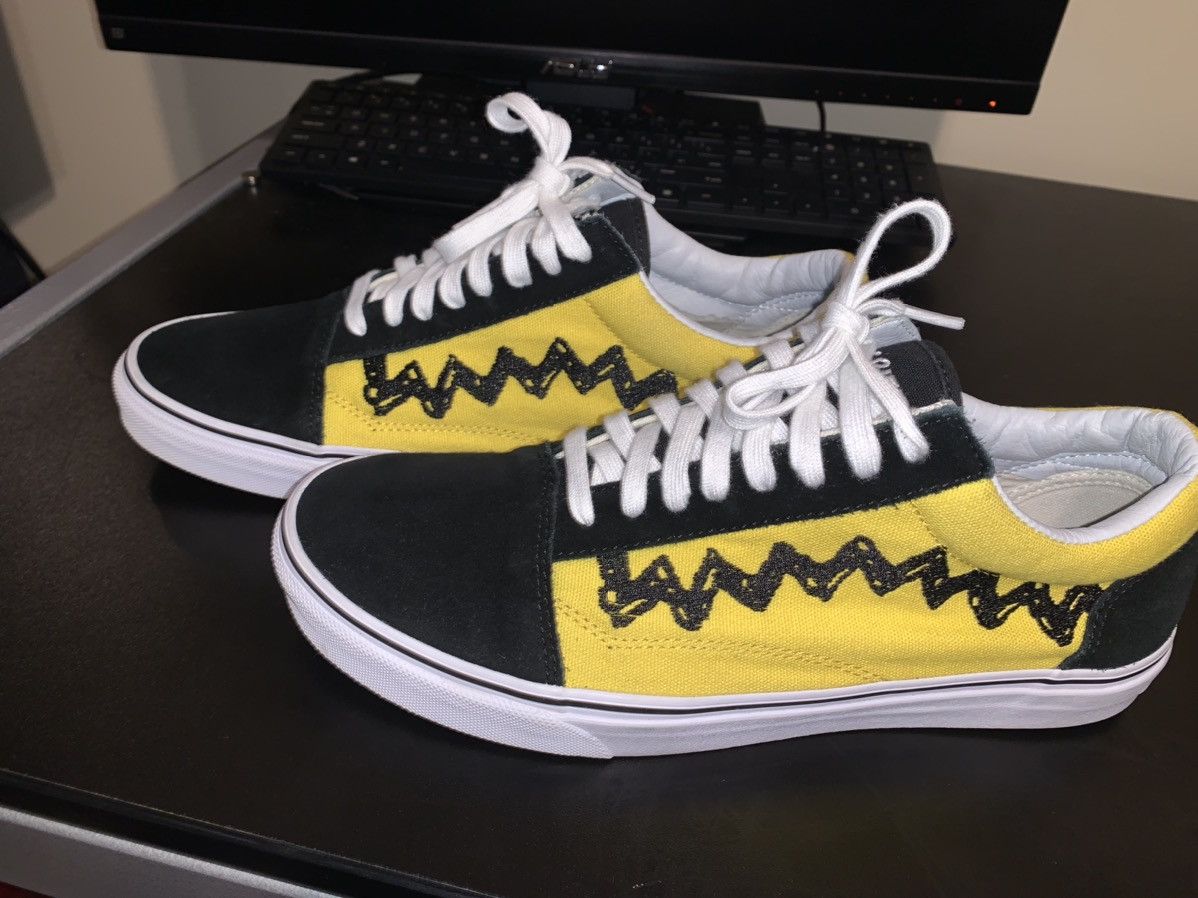 Vans Vans Old Skool (Peanuts) Charlie Brown Sneaker, Good Grief | Grailed