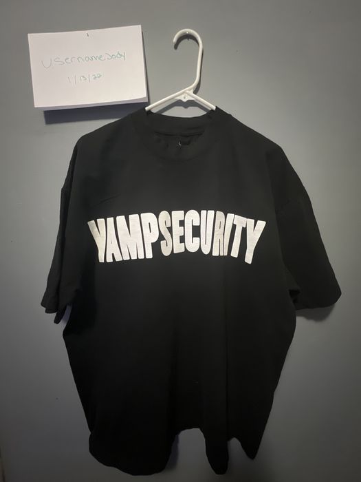 Vintage Playboi Carti VAMP SECURITY King Vamp tour merch | Grailed