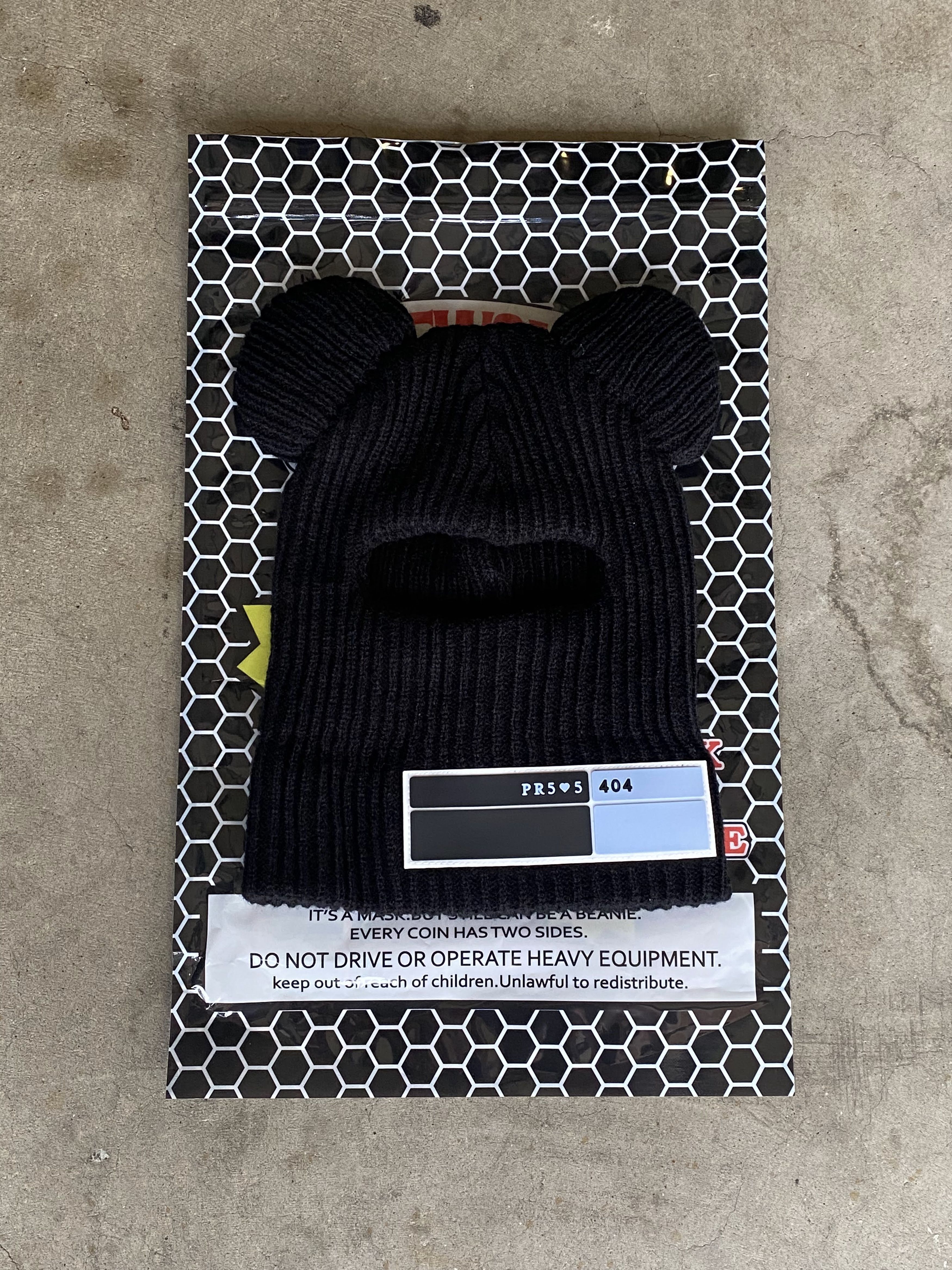 Designer DS Jose Wong Picky Mask Balaclava Black | Grailed