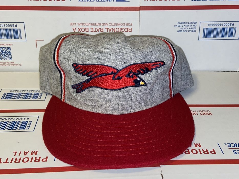 Ebbets Field Flannels Columbus Red Birds baseball Cap WOOL Team Hat ...