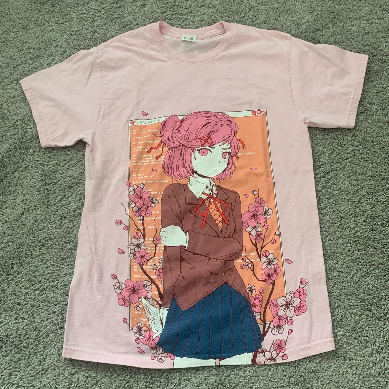 Vintage Vintage Anime Manga Doki Doki Literature Club Shirt | Grailed