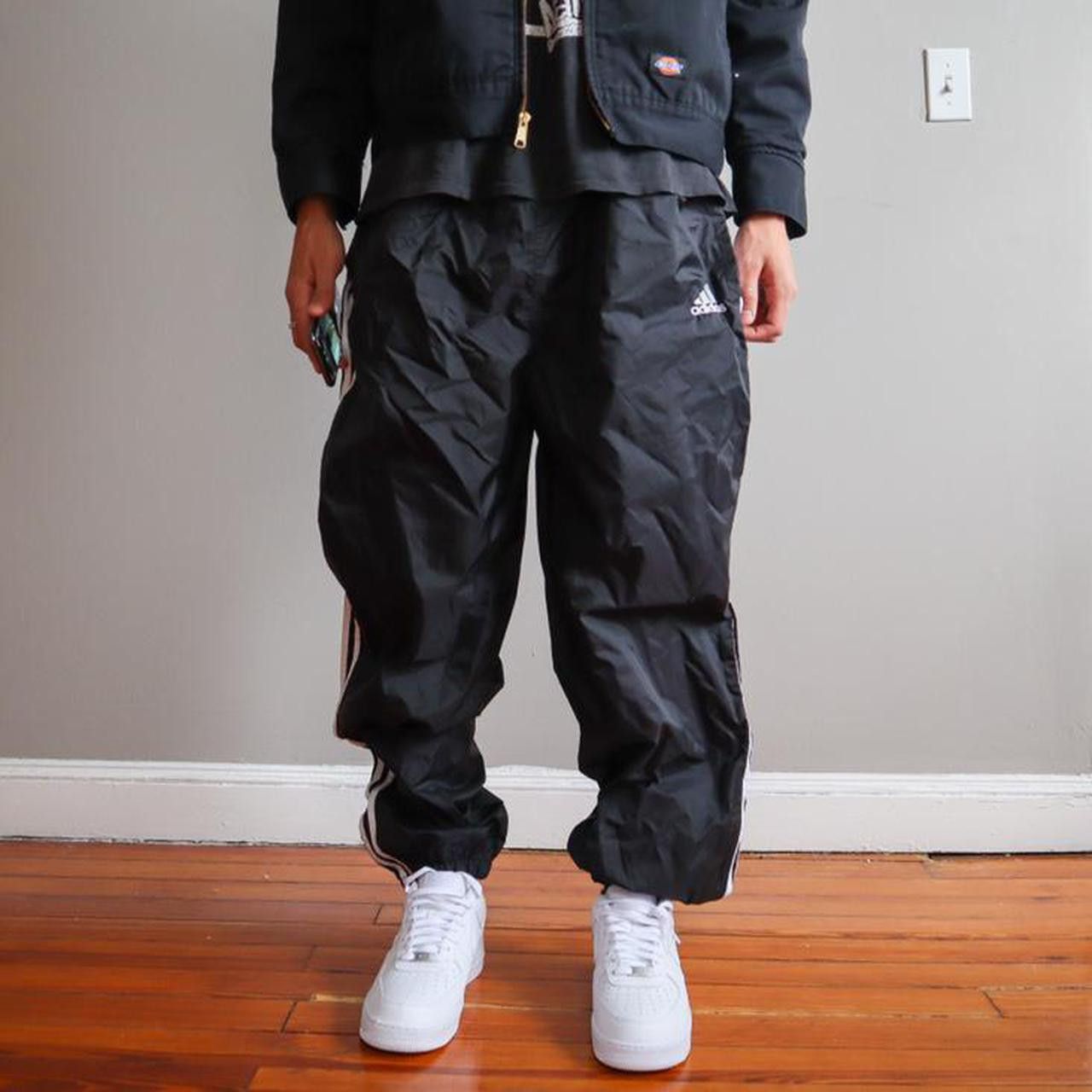 Adidas vintage 90s adidas wind pants | Grailed